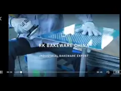 RK Bakeware China Aluminum Flat Tray Perforated With Swage Edges