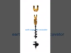 Integrated Portable Foundation Drilling Rig Augers conical tool