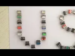 China SMD Micro USB Connectors 5 Pin Charger Connector 6.9mm ISO9001 for sale