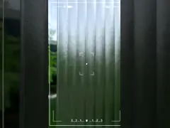 Tempered Acid Etched Glass White Jade Kylin For Table Furniture Interior Partitions