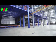 Aluminium Profile Powder Coating Production Line Electrostatic