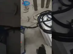 Welding the stainless tube with the laser welder