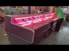 OEM Customization Meat Display Freezer Butcher Equipment