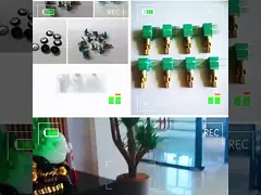 China 16mm B500k Rotary Type Potentiometer 200V with 9mm Actuator Length for sale