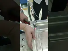 SGS 0.5mm Aluminum Plate 2000w Laser Welder Optical Fiber Handheld