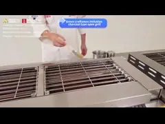 380V Electric Heating Commercial Imitation BBQ Grill Oven