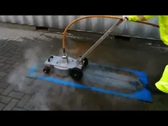 700bar Industrial  High Pressure Washers Diesel Engine Driven High Pressure Washing Equipment