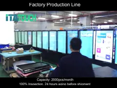 Reliable Factory 4K WIFI Digital Signage Display and Player Display Totem Floor Stand Advertising