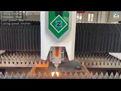 Cutting 3mm Carbon Steel by Fiber Laser Cutter Machine