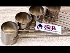 Steel LE Chatelier Mould εξεταστικά πρότυπα οργάνων UNE 80102 τσιμέντου