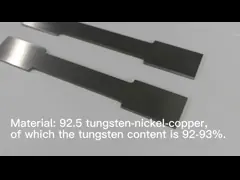 W90 W95 W97 Tungsten Nickel Iron Alloys WNiFe Plate High Strength