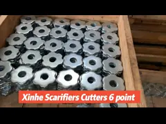 Tungsten Carbide Cutter Flails For Floor Planers Milling Machines Drum Setup