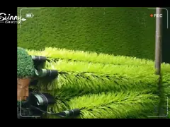 50mm Football artificial Grass Infilling in production