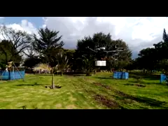 Long Detection LiDAR Device Fly in Columbia