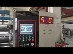 plastic film aluminum foil rolls slitting rewinder machine 500 m/min