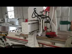 ATC CNC router machine woodworking with auto loading