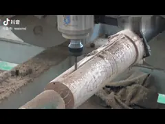 China Wood CNC Rotary Engraving Machine 4 Axis Cutting Router Machine 4 Spindle Head for sale