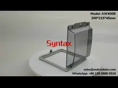 AW400B Waterproof Hinged Window 200mm*215mm*45mm