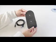 Plastic Wireless Charger For Charging Mobile Phone 15W Fast Speed