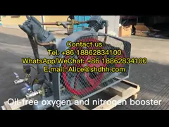 300 bar High Pressure Oxygen Booster Compressor Cylinder Filling Oxygen Compressor