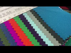 PVC 100% Polyester Durable Waterproof Fabric Colorful Single Ply