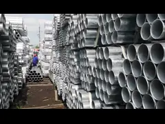 0.6-10mm Q235 Galvanized Pipe Round A53 A36 A500 For Structure