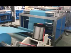 disposable medical bed sheet folding packing machine