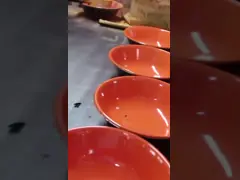 Double color bowl production
