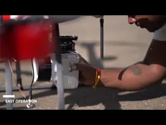 Χάρτης ξηράς UAV ωφέλιμου φορτίου Drone LiDAR Surveying Geosun Partner σε Ινδικό Multi Rotor