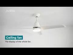 Modern Ceiling Fan 52 Inch Ceiling Fan with Light and Remote Control