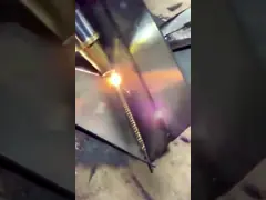 Cleaning Hand Held Fiber Laser Welder Continuous Lightweld 1500 Laser Welding System