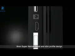 Punti a 32 pollici di HDMI VGA del monitor LCD capacitivo fissato al muro del touch screen 10 per il computer