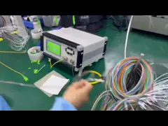 AC260V Test Equipment Insertion Return Loss Tester Fiber Patch Cord Making Machine