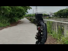 Demonstration video of laser obstacle remover cutting branches