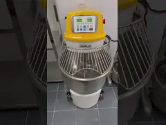 China 120kgs Spiral Dough Kneader Machine Dual Speed With Fixed Bowl Stainless Hook for sale