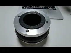 GUOMAT this kind of air actuator is the single covoluated with flange rings,  it has 4 bolts to conn