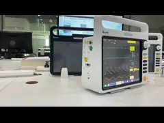 Equipamento multilingue de monitoramento de UTI, monitoramento cardíaco ao lado da cama para hospital.
