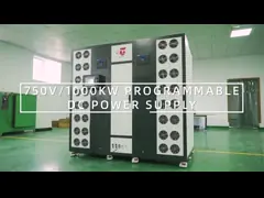 China 1000KW 480V 3 Phase Hydrogen Production Rectifier With PLC HMI RS485 Rectifier for sale