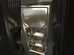 1200*500mm stainless steel double bowl kitchen sink with single board brush finished