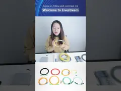 SC / APC-SC / APC 단일모드 단체 3.0 밀리미터 3m 광섬유 패치 코드
