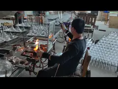 Glass Teapot Body Blowing