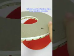 Cina ruote di lucidatura del diamante del feltro della lana di 230mm per i pavimenti di calcestruzzo, pacchetto del cartone in vendita