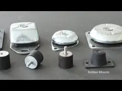 China Custom Molded Rubber Shock Mounts with 40-60 Shore A Hardness and NBR Material for Industrial Vibration Dampening for sale