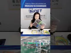 SC / APC 연결기 광섬유 광학  PLC 분배기와 공장 공급 그포나 1x8 스틸 튜브 종류 0.9 밀리미터 1m