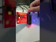 pantalla de la fuente de alimentación de 3.3V LCM, el panel elegante del módulo del LCD de la exhibición del tacto de Polcd