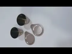 China ISO 50ml Pure Nickel Crucible Alkali Resistance With Lid for sale