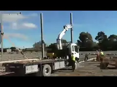 China Steel Structure Warehouse Building Process Video