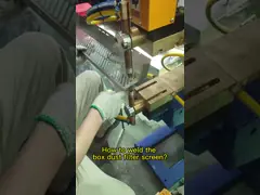 Spot weld 1.5mm stainless steel box dust filter screen.