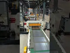 Fly Shear Cut To Length Line 0.3-3 X 1250 stainless steel or carbon steel