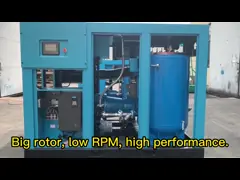 50hp 37kw Variable Speed Low Pressure Screw Compressor For Textile Industry